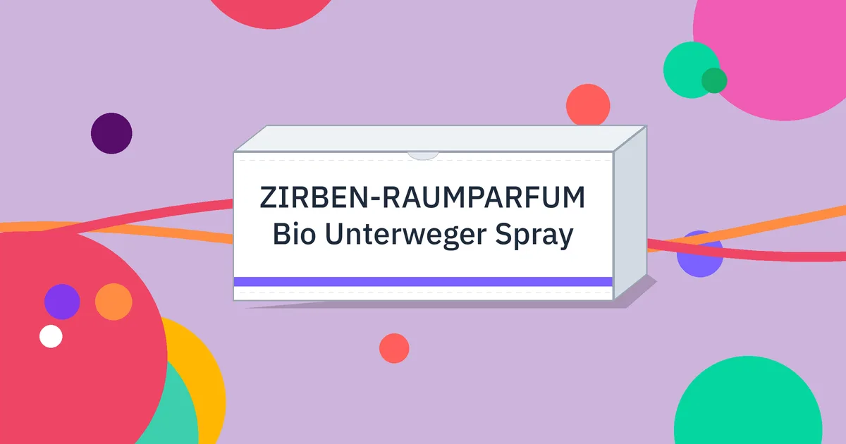 Symbolbild: Packung mit der Aufschrift ZIRBEN-RAUMPARFUM Bio Unterweger Spray (PZN 12437819) – Verfügbarkeit und Bezug in Apotheken in Frankfurt am Main
