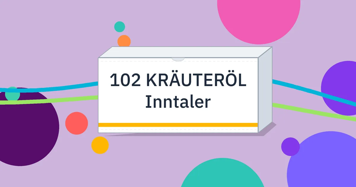Symbolbild: Packung mit der Aufschrift 102 KRÄUTERÖL Inntaler (PZN 15421658) – Verfügbarkeit und Bezug in Apotheken in Frankfurt am Main