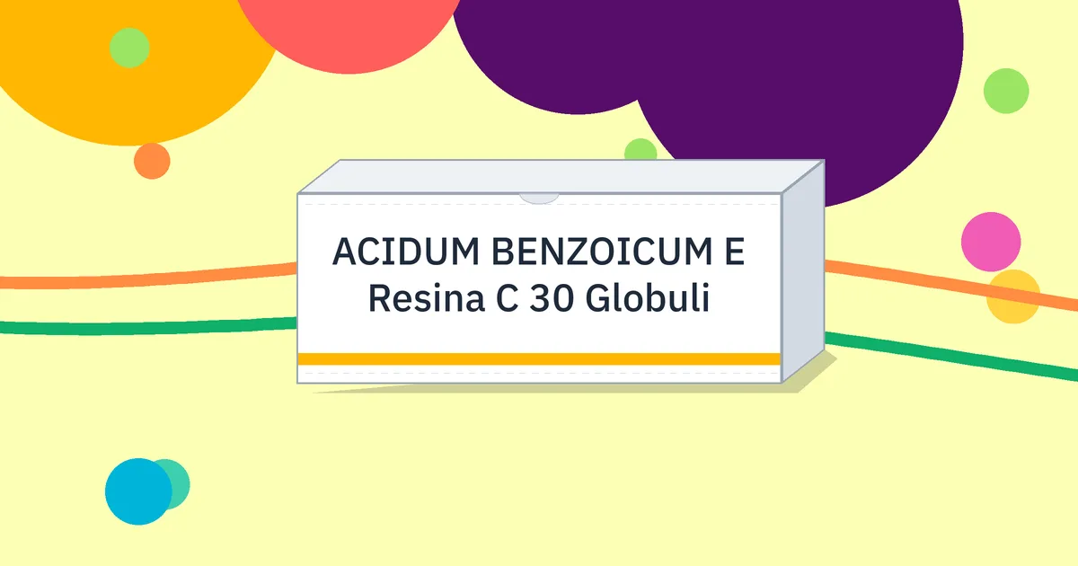 Symbolbild: Packung mit der Aufschrift ACIDUM BENZOICUM E Resina C 30 Globuli (PZN 07156685) – Verfügbarkeit und Bezug in Apotheken in Frankfurt am Main