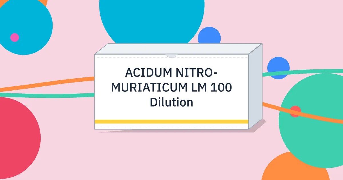 Symbolbild: Packung mit der Aufschrift ACIDUM NITRO-MURIATICUM LM 100 Dilution (PZN 13280722) – Verfügbarkeit und Bezug in Apotheken in Frankfurt am Main