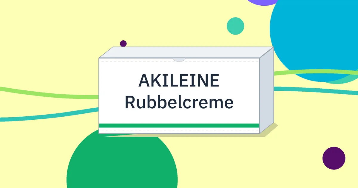Symbolbild: Packung mit der Aufschrift AKILEINE Rubbelcreme (PZN 03773412) – Verfügbarkeit und Bezug in Apotheken in Frankfurt am Main