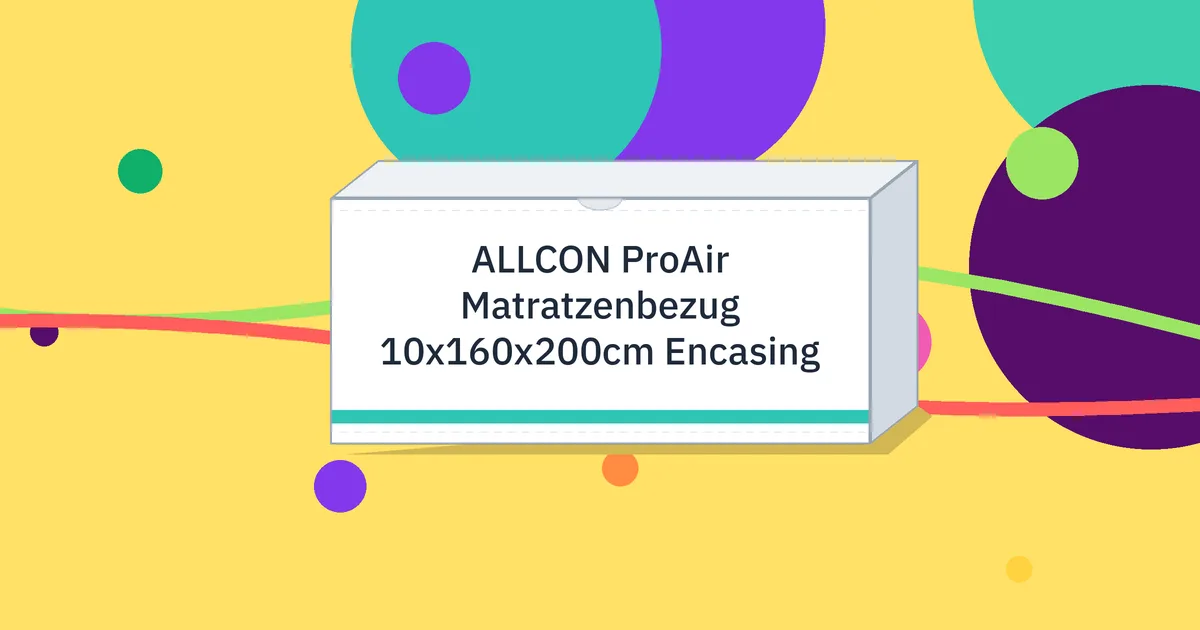 Symbolbild: Packung mit der Aufschrift ALLCON ProAir Matratzenbezug 10x160x200cm Encasing (PZN 19762209) – Verfügbarkeit und Bezug in Apotheken in Frankfurt am Main