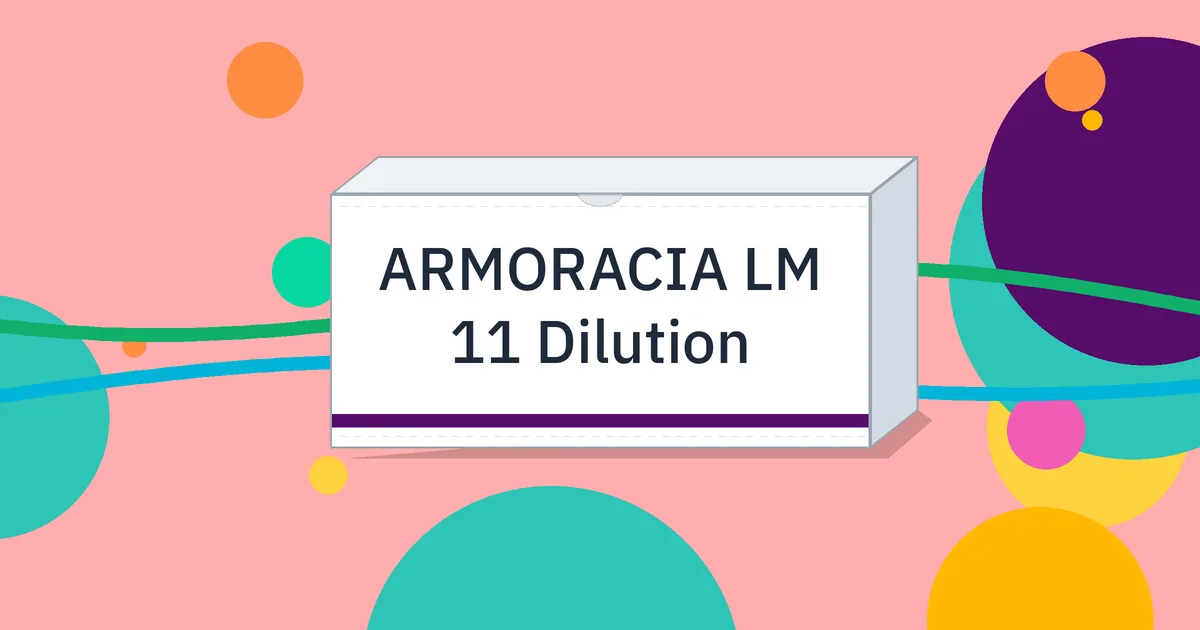 Symbolbild: Packung mit der Aufschrift ARMORACIA LM 11 Dilution (PZN 13393254) – Verfügbarkeit und Bezug in Apotheken in Frankfurt am Main