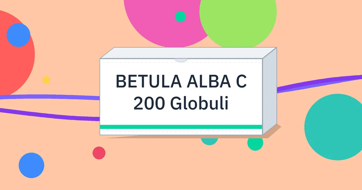 Symbolbild: Packung mit der Aufschrift BETULA ALBA C 200 Globuli (PZN 16689417) – Verfügbarkeit und Bezug in Apotheken in Frankfurt am Main