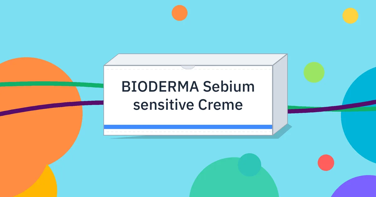 Symbolbild: Packung mit der Aufschrift BIODERMA Sebium sensitive Creme (PZN 14364243) – Verfügbarkeit und Bezug in Apotheken in Frankfurt am Main