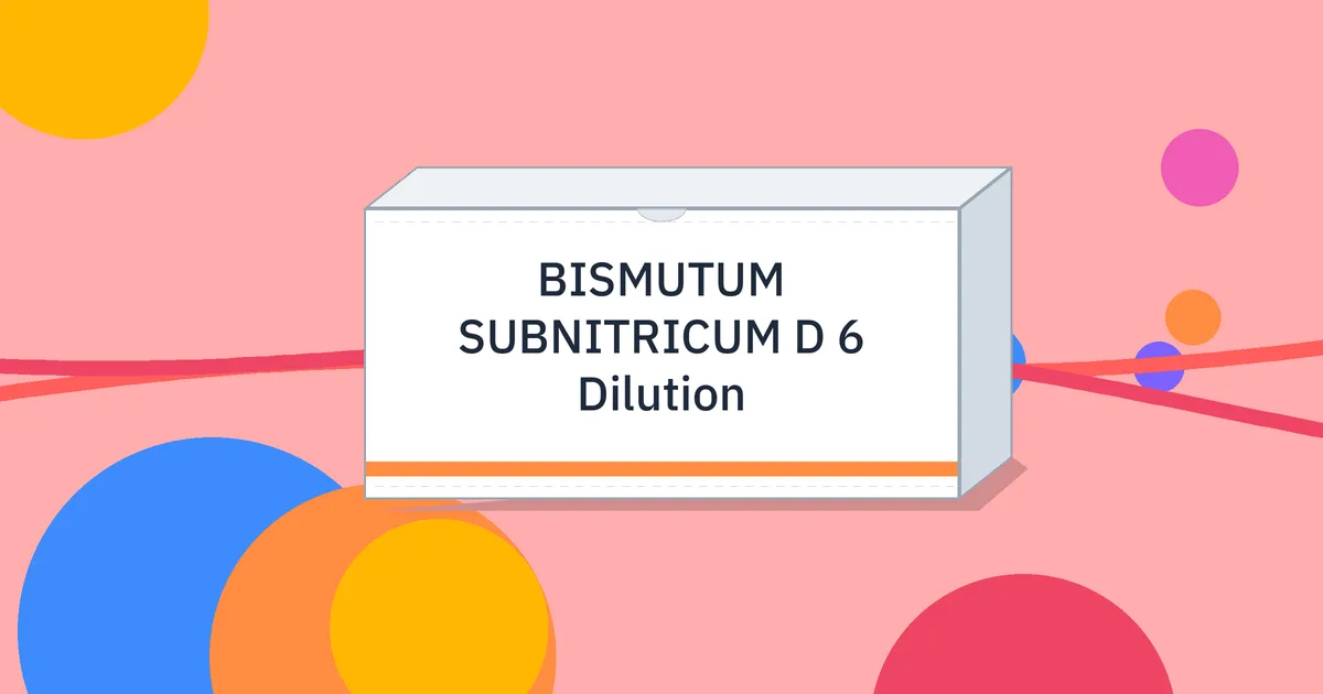 Symbolbild: Packung mit der Aufschrift BISMUTUM SUBNITRICUM D 6 Dilution (PZN 07161634) – Verfügbarkeit und Bezug in Apotheken in Frankfurt am Main
