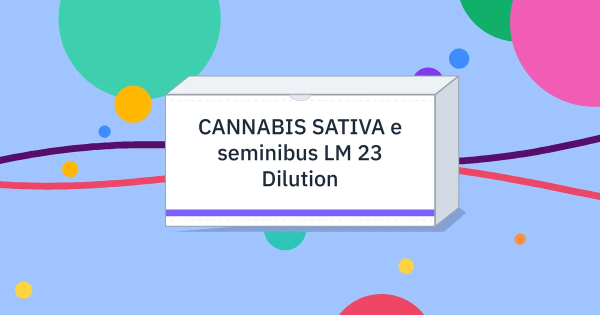 Symbolbild: Packung mit der Aufschrift CANNABIS SATIVA e seminibus LM 23 Dilution (PZN 12143897) – Verfügbarkeit und Bezug in Apotheken in Frankfurt am Main