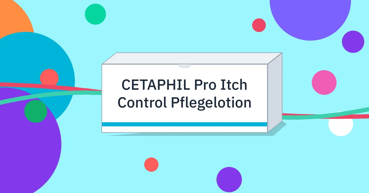 Symbolbild: Packung mit der Aufschrift CETAPHIL Pro Itch Control Pflegelotion (PZN 14168157) – Verfügbarkeit und Bezug in Apotheken in Frankfurt am Main