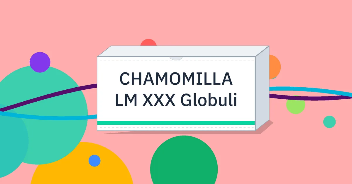 Symbolbild: Packung mit der Aufschrift CHAMOMILLA LM XXX Globuli (PZN 02677296) – Verfügbarkeit und Bezug in Apotheken in Frankfurt am Main