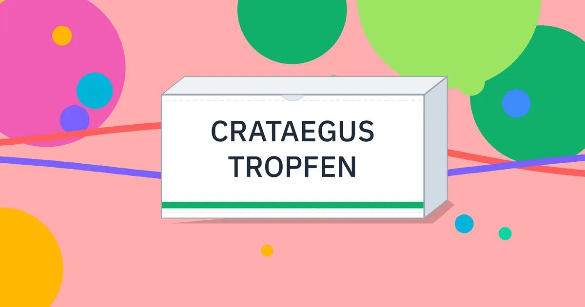 Symbolbild: Packung mit der Aufschrift CRATAEGUS TROPFEN (PZN 12517518) – Verfügbarkeit und Bezug in Apotheken in Frankfurt am Main