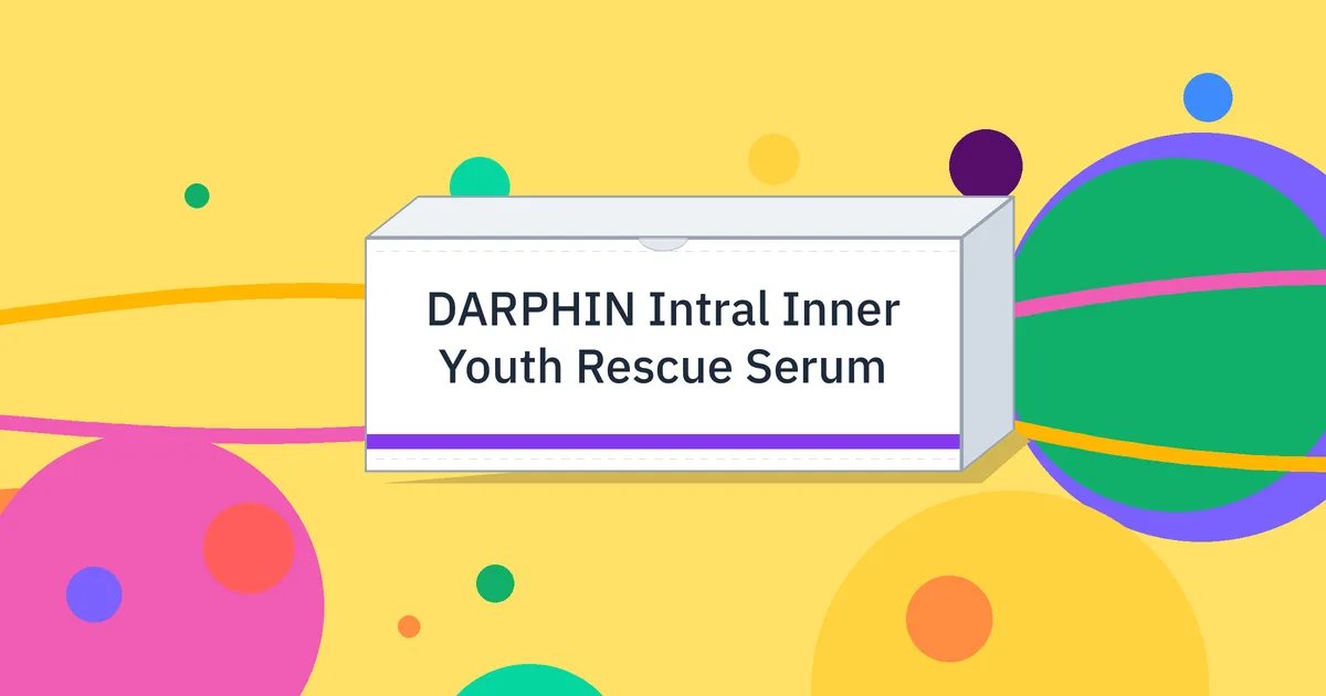 Symbolbild: Packung mit der Aufschrift DARPHIN Intral Inner Youth Rescue Serum (PZN 17836932) – Verfügbarkeit und Bezug in Apotheken in Frankfurt am Main