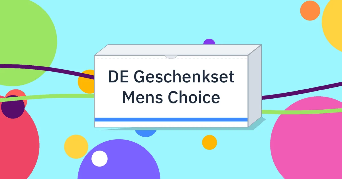 Symbolbild: Packung mit der Aufschrift DE Geschenkset Mens Choice (PZN 19295104) – Verfügbarkeit und Bezug in Apotheken in Frankfurt am Main