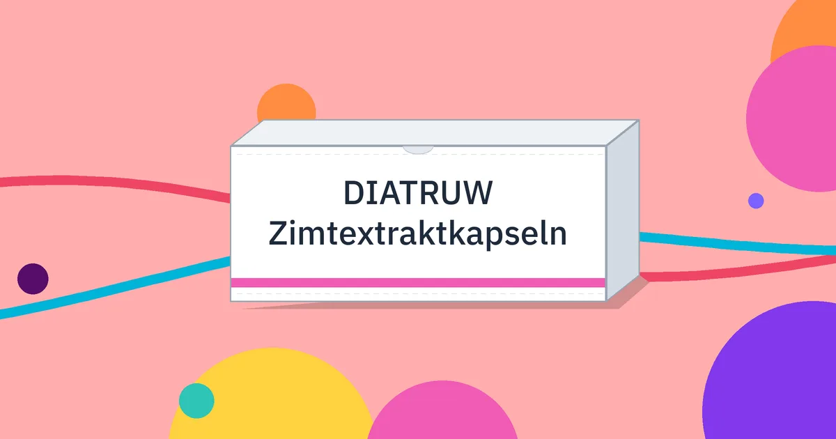 Symbolbild: Packung mit der Aufschrift DIATRUW Zimtextraktkapseln (PZN 17441547) – Verfügbarkeit und Bezug in Apotheken in Frankfurt am Main