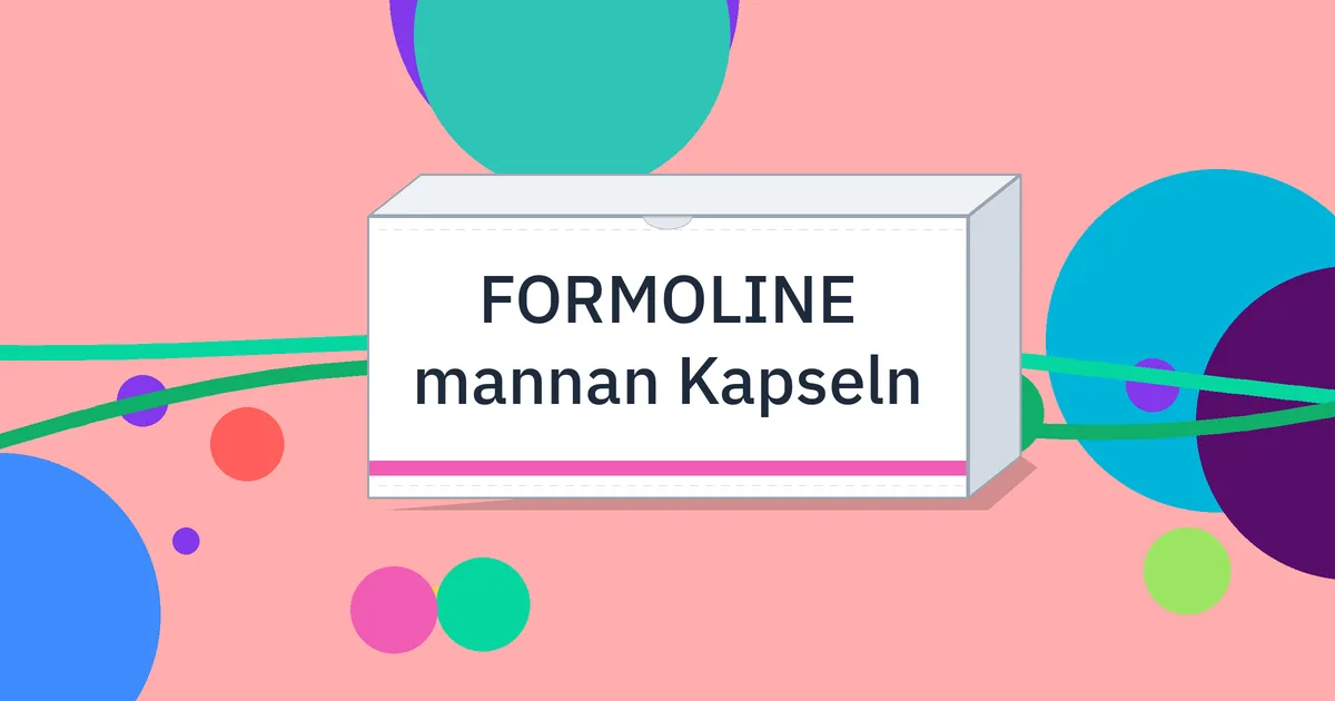 Symbolbild: Packung mit der Aufschrift FORMOLINE mannan Kapseln (PZN 09948479) – Verfügbarkeit und Bezug in Apotheken in Frankfurt am Main