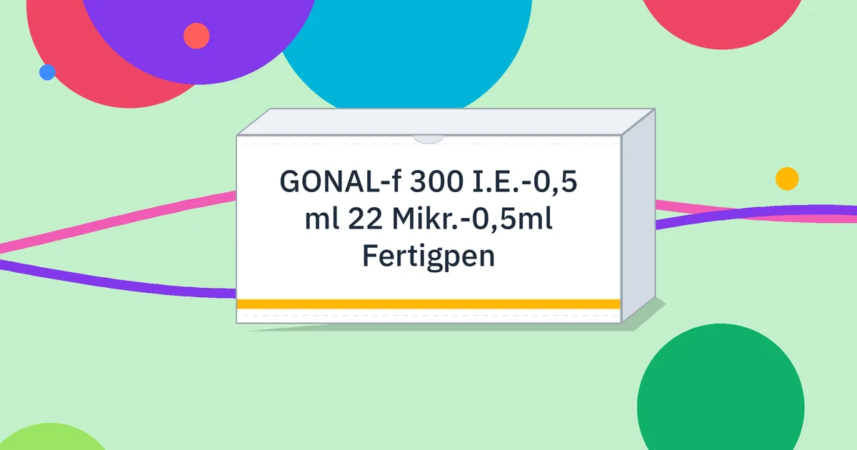 Symbolbild: Packung mit der Aufschrift GONAL-f 300 I.E.-0,5 ml 22 Mikr.-0,5ml Fertigpen (PZN 18737557) – Verfügbarkeit und Bezug in Apotheken in Frankfurt am Main