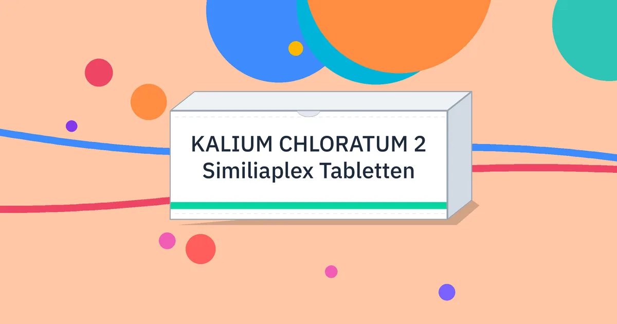 Symbolbild: Packung mit der Aufschrift KALIUM CHLORATUM 2 Similiaplex Tabletten (PZN 07568531) – Verfügbarkeit und Bezug in Apotheken in Frankfurt am Main