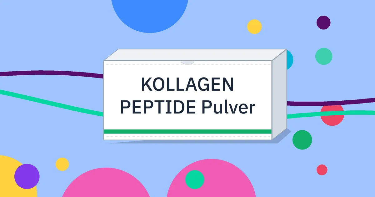 Symbolbild: Packung mit der Aufschrift KOLLAGEN PEPTIDE Pulver (PZN 19690065) – Verfügbarkeit und Bezug in Apotheken in Frankfurt am Main