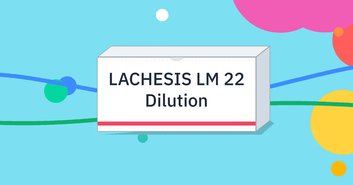 Symbolbild: Packung mit der Aufschrift LACHESIS LM 22 Dilution (PZN 12929445) – Verfügbarkeit und Bezug in Apotheken in Frankfurt am Main