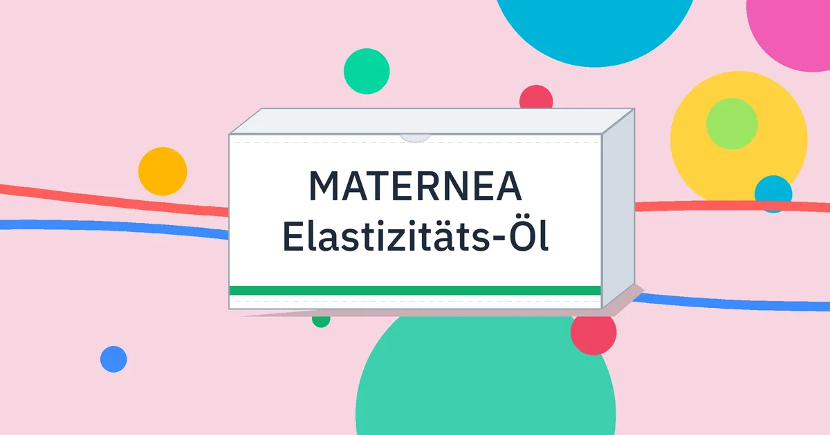 Symbolbild: Packung mit der Aufschrift MATERNEA Elastizitäts-Öl (PZN 12541474) – Verfügbarkeit und Bezug in Apotheken in Frankfurt am Main
