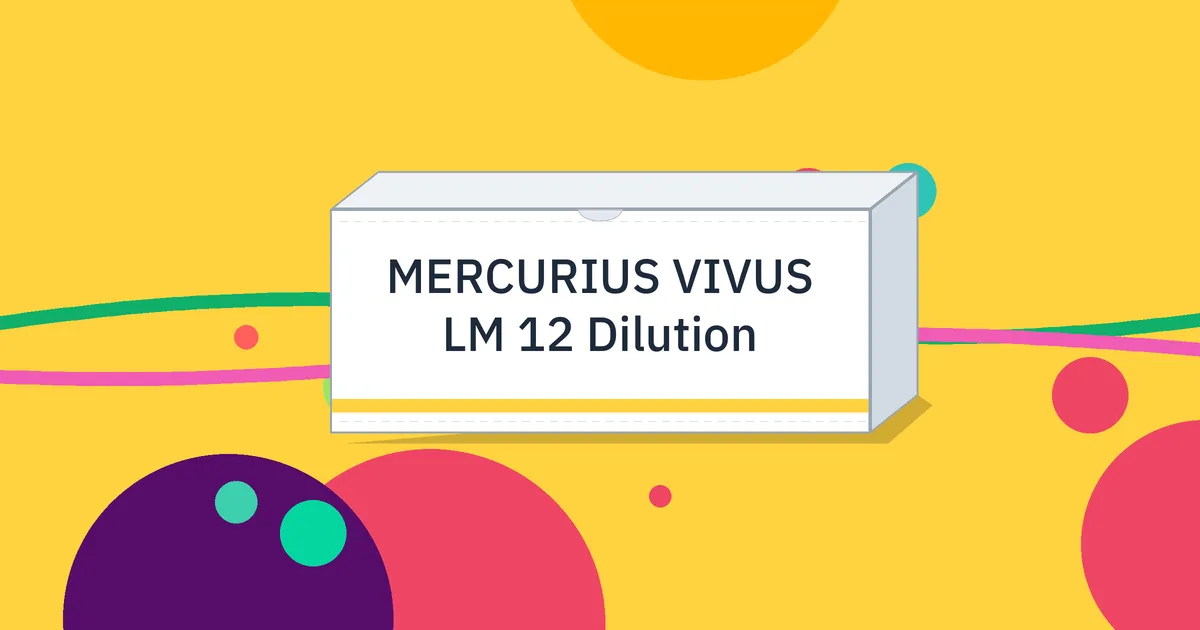 Symbolbild: Packung mit der Aufschrift MERCURIUS VIVUS LM 12 Dilution (PZN 12955000) – Verfügbarkeit und Bezug in Apotheken in Frankfurt am Main