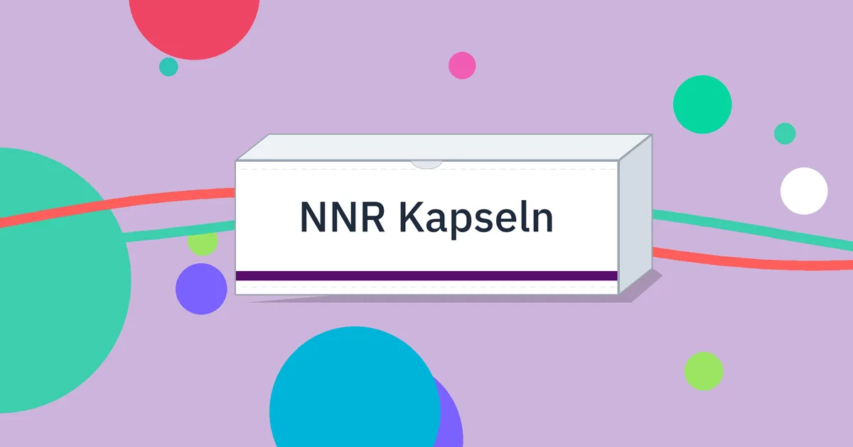 Symbolbild: Packung mit der Aufschrift NNR Kapseln (PZN 18094823) – Verfügbarkeit und Bezug in Apotheken in Frankfurt am Main