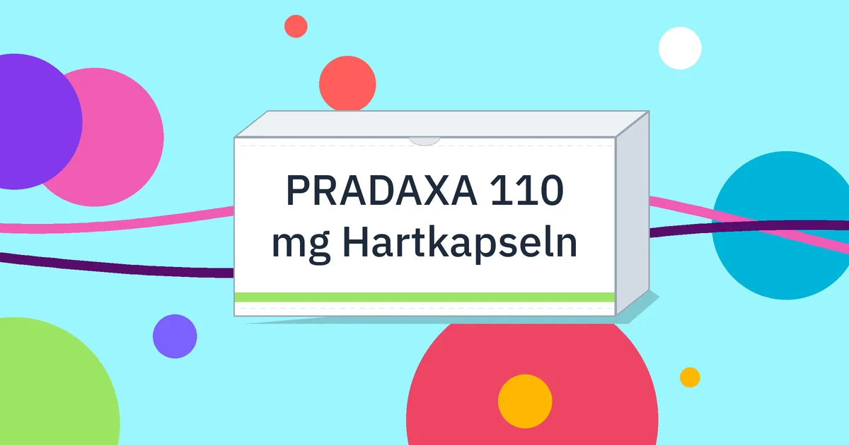 Symbolbild: Packung mit der Aufschrift PRADAXA 110 mg Hartkapseln (PZN 11130183) – Verfügbarkeit und Bezug in Apotheken in Frankfurt am Main