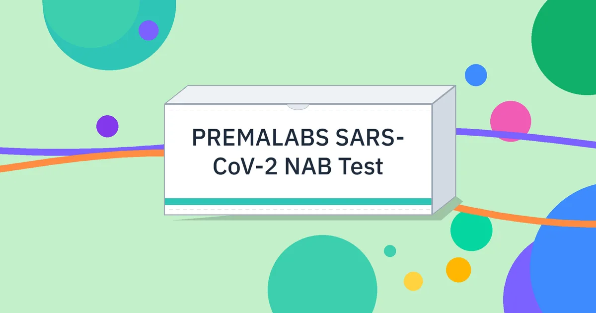 Symbolbild: Packung mit der Aufschrift PREMALABS SARS-CoV-2 NAB Test (PZN 18235927) – Verfügbarkeit und Bezug in Apotheken in Frankfurt am Main