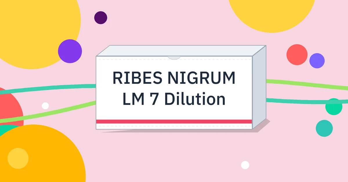 Symbolbild: Packung mit der Aufschrift RIBES NIGRUM LM 7 Dilution (PZN 13678689) – Verfügbarkeit und Bezug in Apotheken in Frankfurt am Main