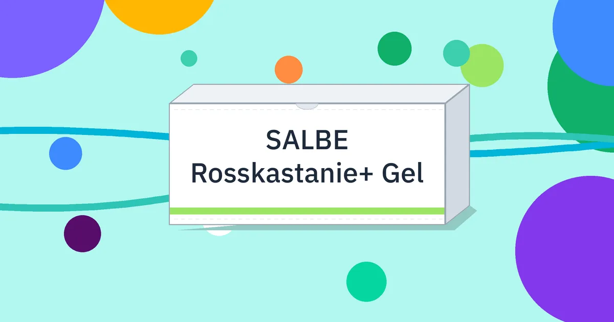 Symbolbild: Packung mit der Aufschrift SALBE Rosskastanie+ Gel (PZN 17429440) – Verfügbarkeit und Bezug in Apotheken in Frankfurt am Main