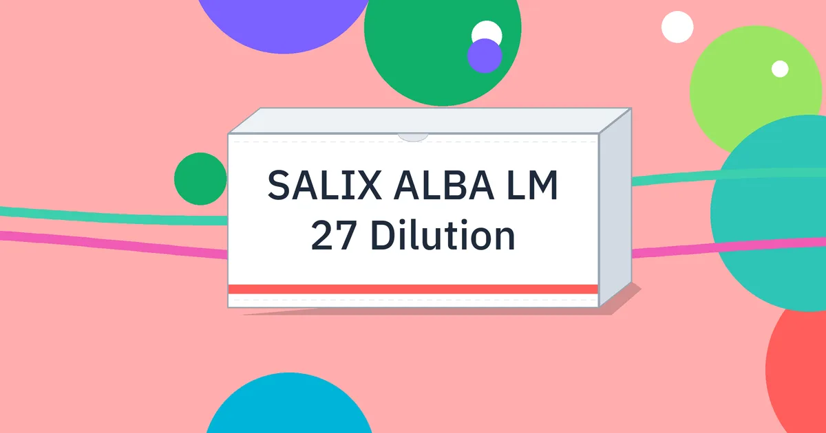 Symbolbild: Packung mit der Aufschrift SALIX ALBA LM 27 Dilution (PZN 13177817) – Verfügbarkeit und Bezug in Apotheken in Frankfurt am Main
