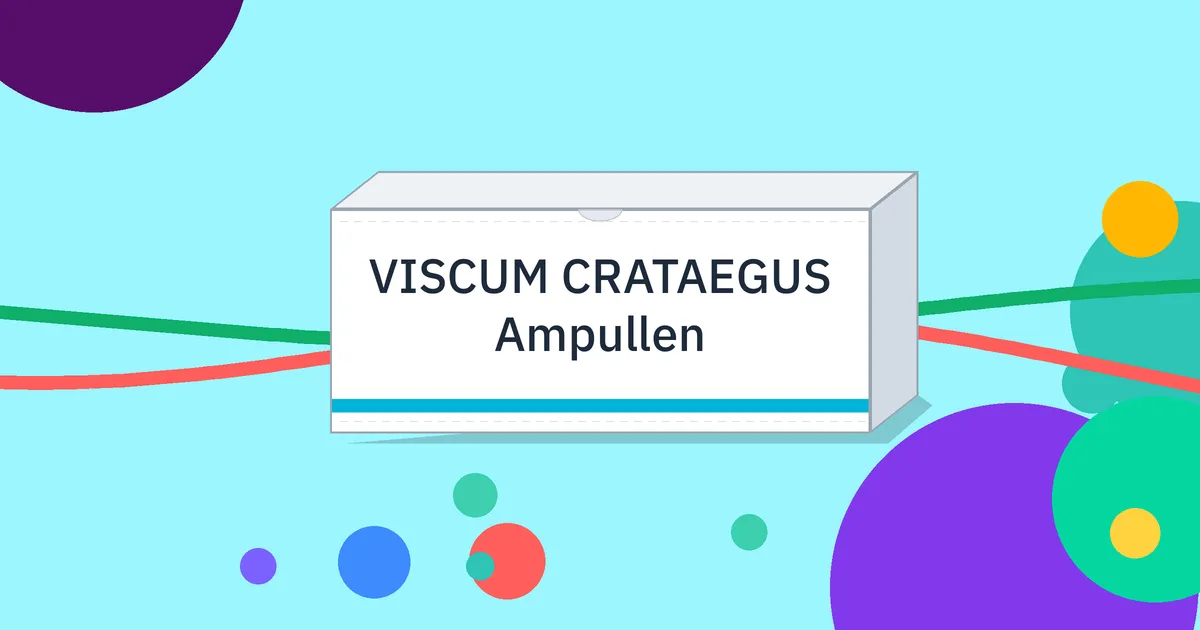 Symbolbild: Packung mit der Aufschrift VISCUM CRATAEGUS Ampullen (PZN 02234067) – Verfügbarkeit und Bezug in Apotheken in Frankfurt am Main