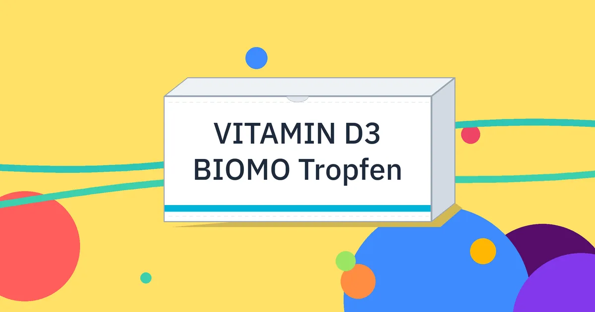 Symbolbild: Packung mit der Aufschrift VITAMIN D3 BIOMO Tropfen (PZN 19470263) – Verfügbarkeit und Bezug in Apotheken in Frankfurt am Main
