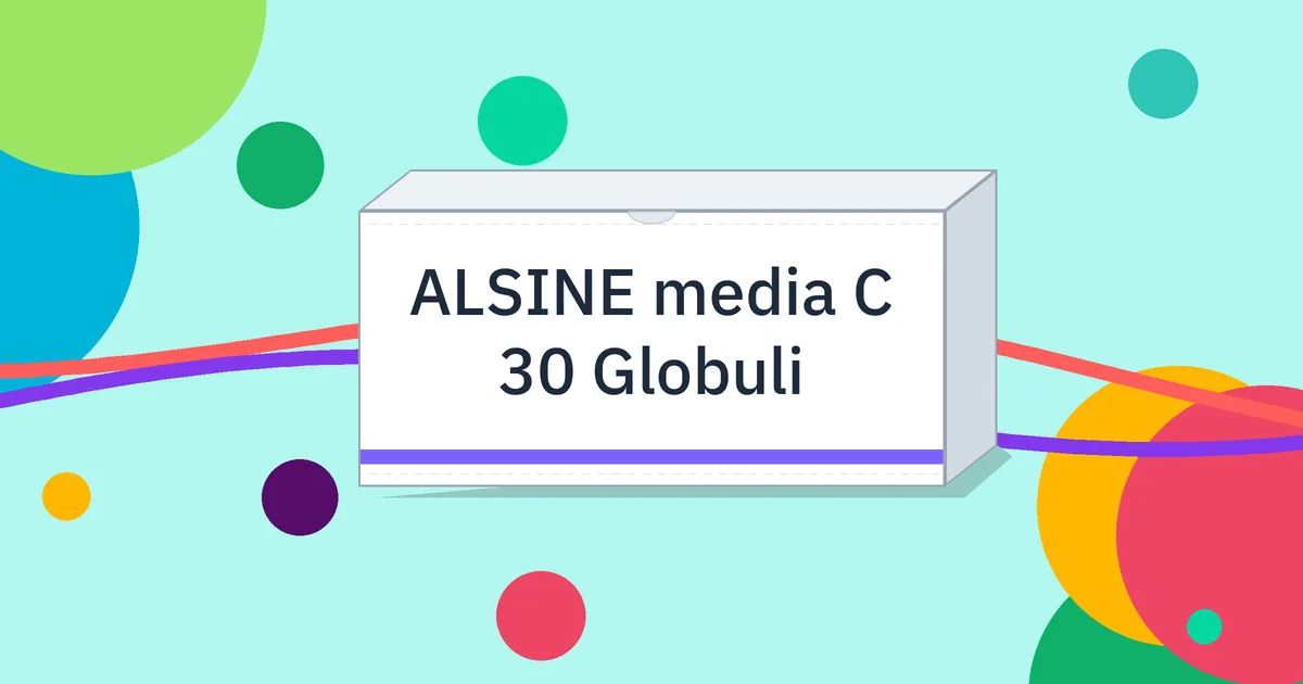Symbolbild: Packung mit der Aufschrift ALSINE media C 30 Globuli (PZN 16688688) – Verfügbarkeit und Bezug in Apotheken in Frankfurt am Main