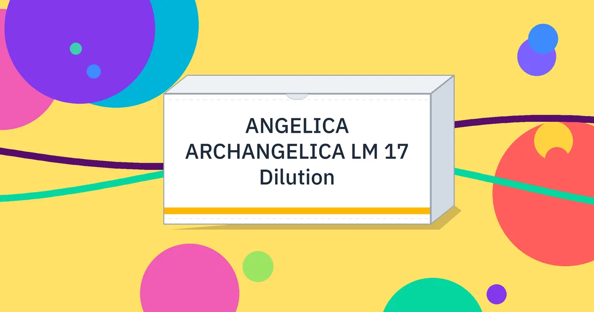 Symbolbild: Packung mit der Aufschrift ANGELICA ARCHANGELICA LM 17 Dilution (PZN 13368049) – Verfügbarkeit und Bezug in Apotheken in Frankfurt am Main