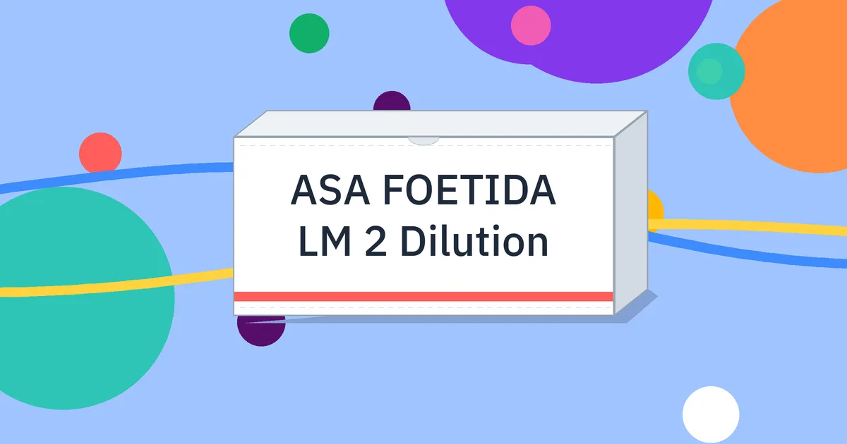 Symbolbild: Packung mit der Aufschrift ASA FOETIDA LM 2 Dilution (PZN 12781468) – Verfügbarkeit und Bezug in Apotheken in Frankfurt am Main