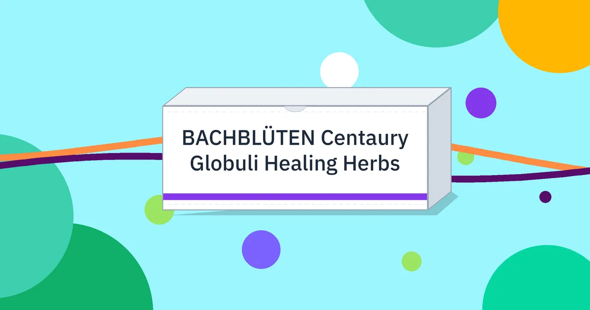 Symbolbild: Packung mit der Aufschrift BACHBLÜTEN Centaury Globuli Healing Herbs (PZN 07365555) – Verfügbarkeit und Bezug in Apotheken in Frankfurt am Main