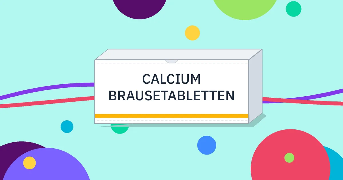 Symbolbild: Packung mit der Aufschrift CALCIUM BRAUSETABLETTEN (PZN 08715939) – Verfügbarkeit und Bezug in Apotheken in Frankfurt am Main