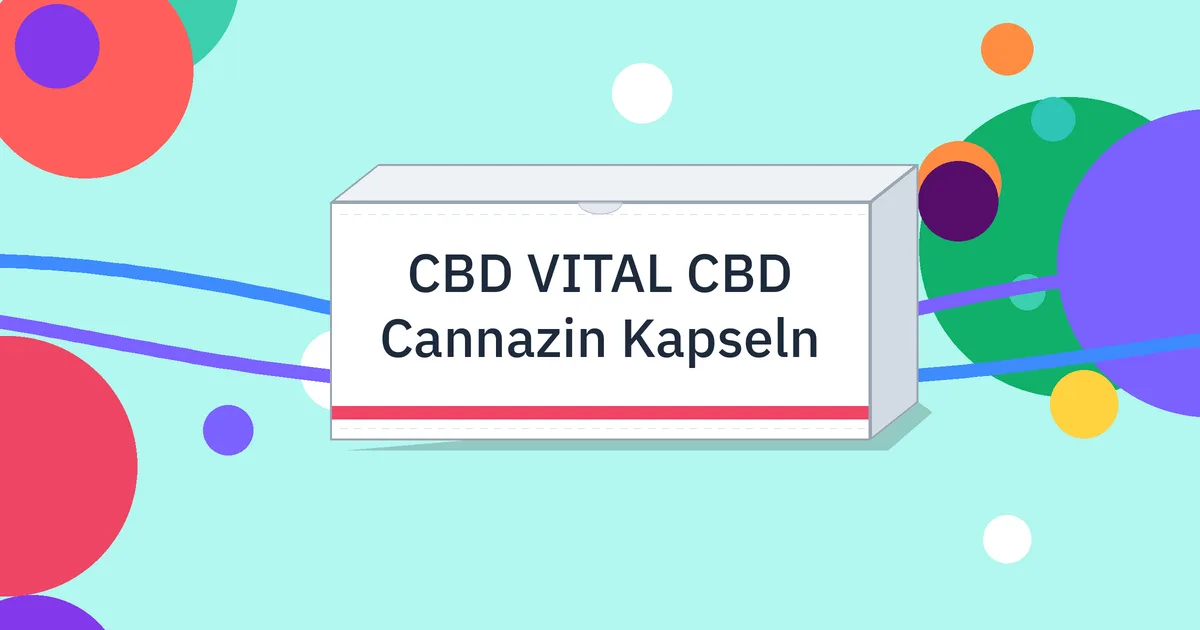 Symbolbild: Packung mit der Aufschrift CBD VITAL CBD Cannazin Kapseln (PZN 18225455) – Verfügbarkeit und Bezug in Apotheken in Frankfurt am Main
