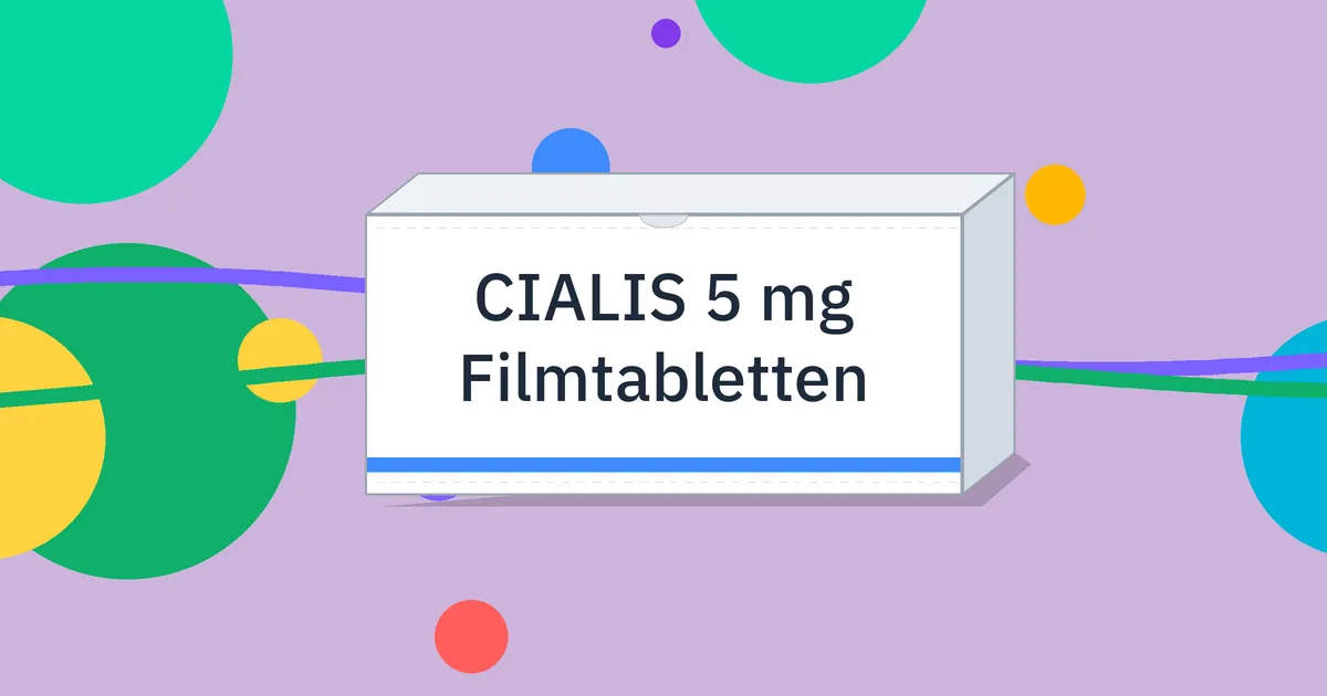 Symbolbild: Packung mit der Aufschrift CIALIS 5 mg Filmtabletten (PZN 00148702) – Verfügbarkeit und Bezug in Apotheken in Frankfurt am Main