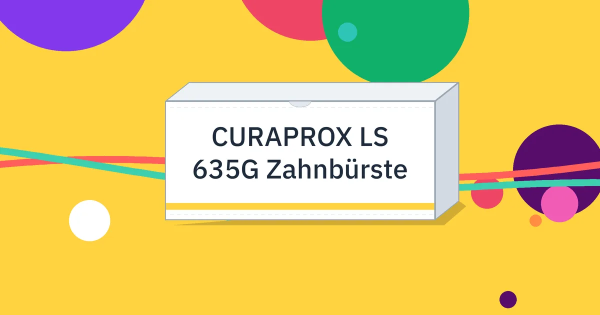 Symbolbild: Packung mit der Aufschrift CURAPROX LS 635G Zahnbürste (PZN 03919488) – Verfügbarkeit und Bezug in Apotheken in Frankfurt am Main