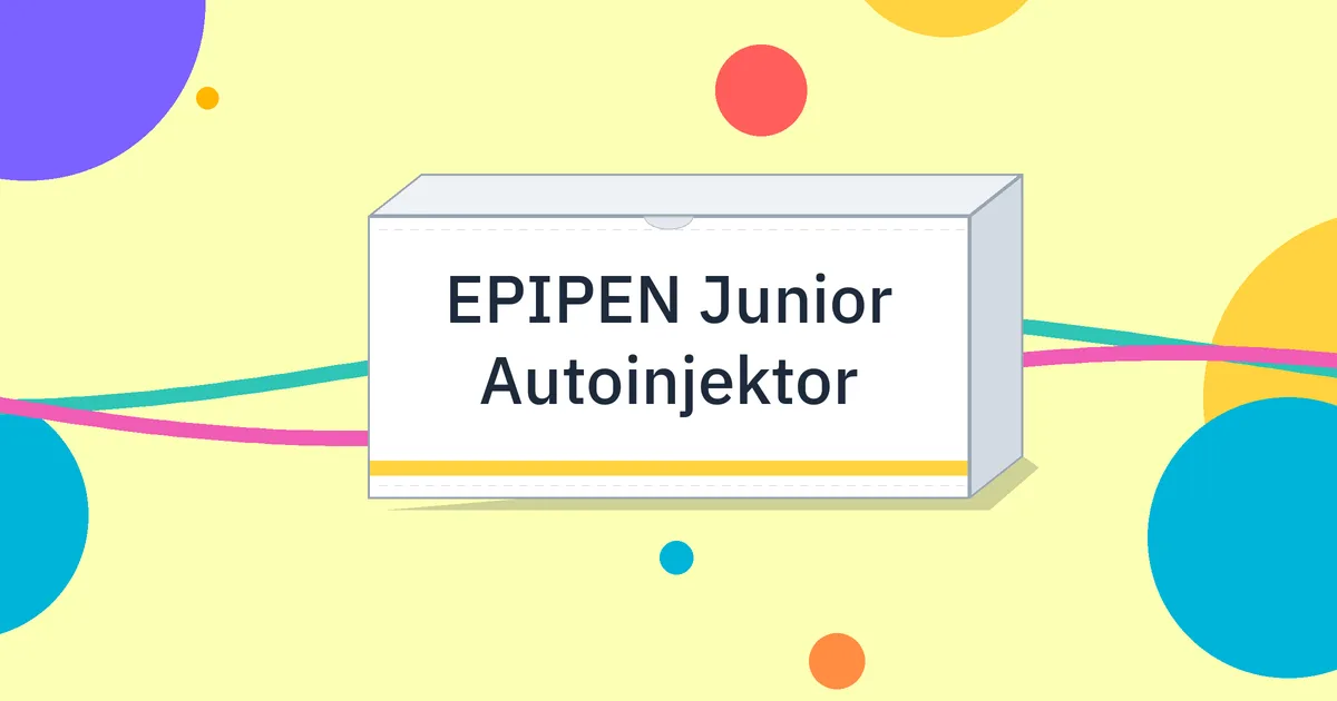 Symbolbild: Packung mit der Aufschrift EPIPEN Junior Autoinjektor (PZN 10147075) – Verfügbarkeit und Bezug in Apotheken in Frankfurt am Main