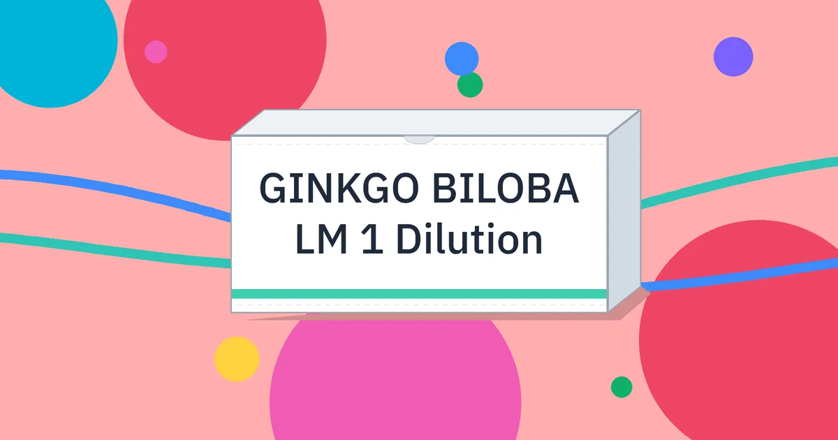 Symbolbild: Packung mit der Aufschrift GINKGO BILOBA LM 1 Dilution (PZN 12877949) – Verfügbarkeit und Bezug in Apotheken in Frankfurt am Main