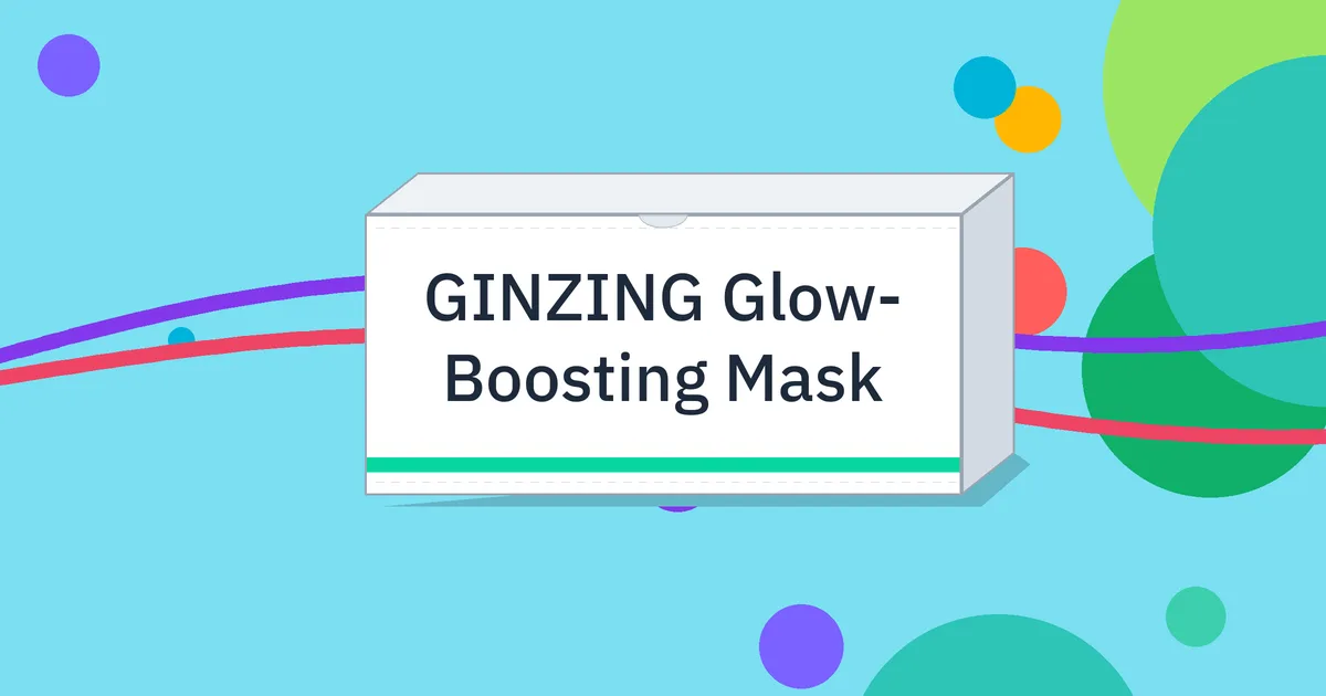 Symbolbild: Packung mit der Aufschrift GINZING Glow-Boosting Mask (PZN 19632062) – Verfügbarkeit und Bezug in Apotheken in Frankfurt am Main