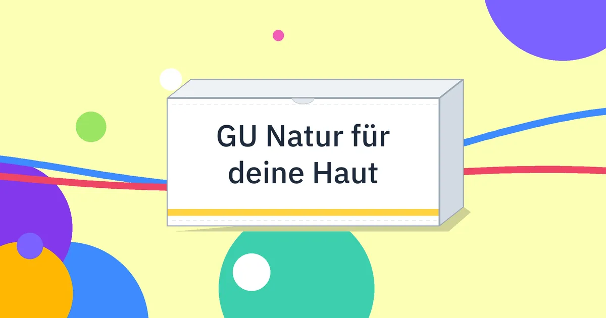 Symbolbild: Packung mit der Aufschrift GU Natur für deine Haut (PZN 17538063) – Verfügbarkeit und Bezug in Apotheken in Frankfurt am Main