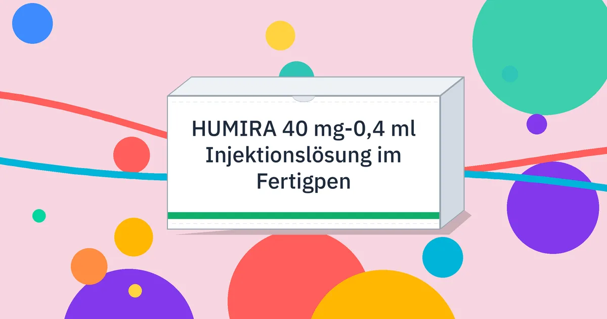 Symbolbild: Packung mit der Aufschrift HUMIRA 40 mg-0,4 ml Injektionslösung im Fertigpen (PZN 12468406) – Verfügbarkeit und Bezug in Apotheken in Frankfurt am Main
