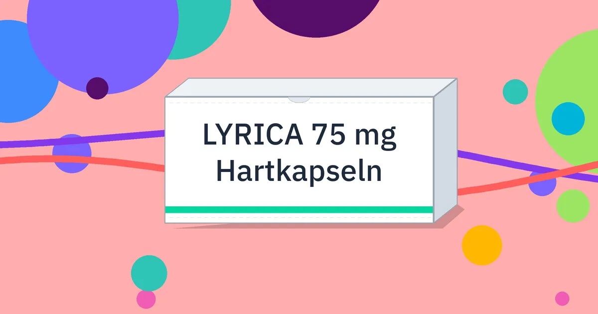 Symbolbild: Packung mit der Aufschrift LYRICA 75 mg Hartkapseln (PZN 01674491) – Verfügbarkeit und Bezug in Apotheken in Frankfurt am Main