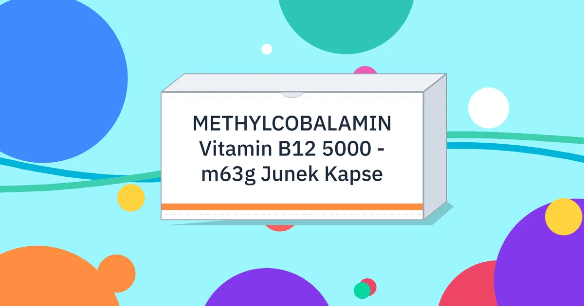 Symbolbild: Packung mit der Aufschrift METHYLCOBALAMIN Vitamin B12 5000 -m63g Junek Kapse (PZN 19766070) – Verfügbarkeit und Bezug in Apotheken in Frankfurt am Main