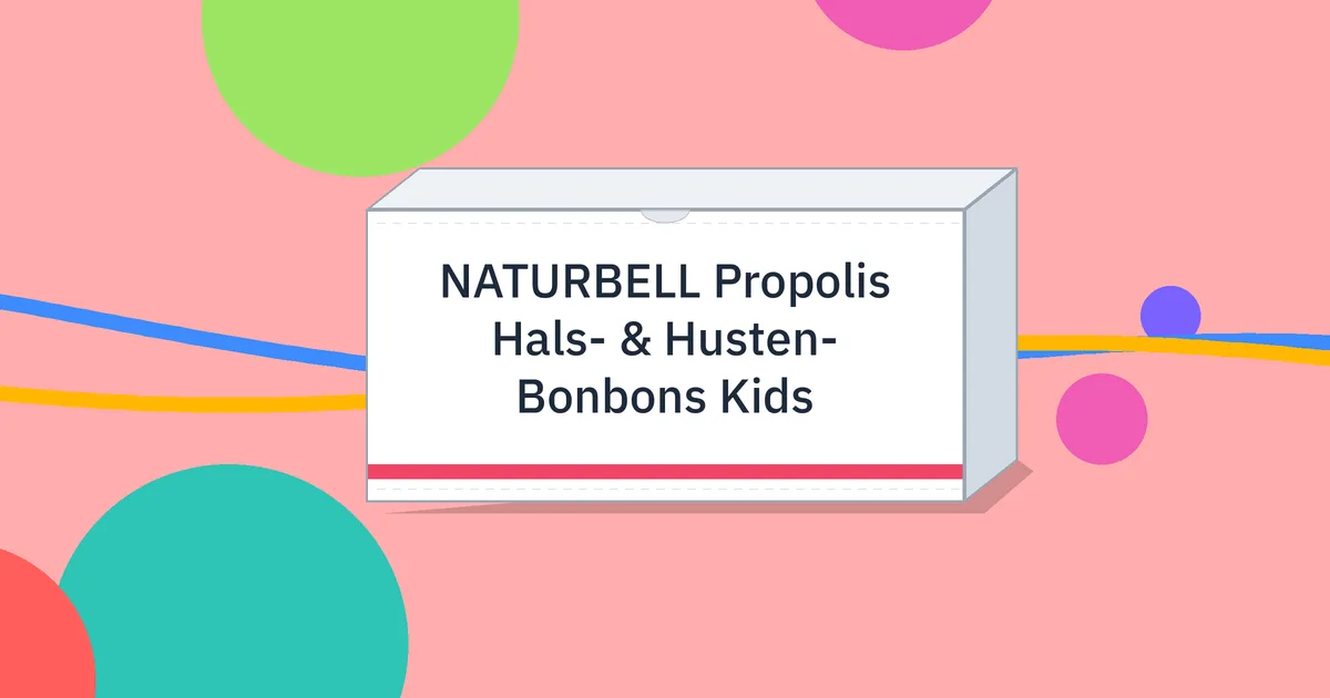 Symbolbild: Packung mit der Aufschrift NATURBELL Propolis Hals- & Husten-Bonbons Kids (PZN 17605032) – Verfügbarkeit und Bezug in Apotheken in Frankfurt am Main