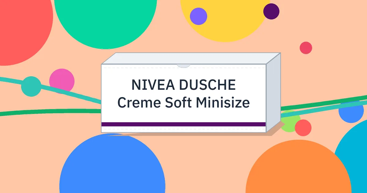 Symbolbild: Packung mit der Aufschrift NIVEA DUSCHE Creme Soft Minisize (PZN 17626123) – Verfügbarkeit und Bezug in Apotheken in Frankfurt am Main