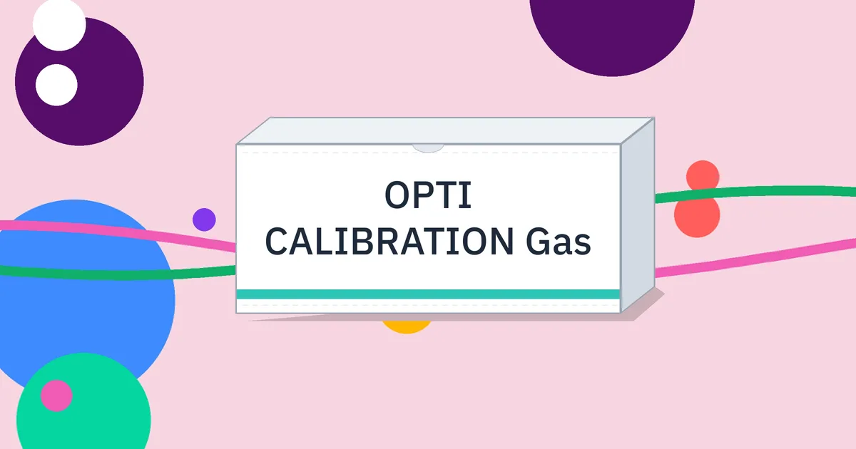Symbolbild: Packung mit der Aufschrift OPTI CALIBRATION Gas (PZN 15821530) – Verfügbarkeit und Bezug in Apotheken in Frankfurt am Main